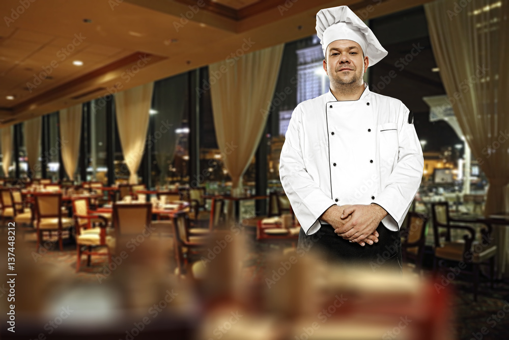 cook chef and restaruant place Stock Photo | Adobe Stock