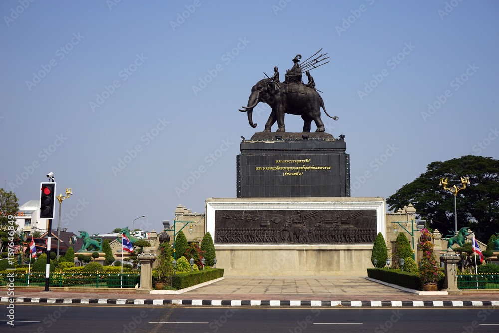 King Rama I Monument Stock Photo | Adobe Stock