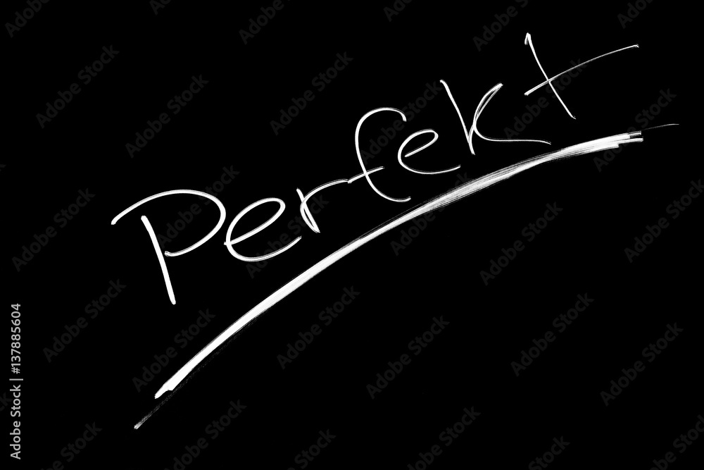 Stock-Foto „Tafelbild Perfekt“ | Adobe Stock