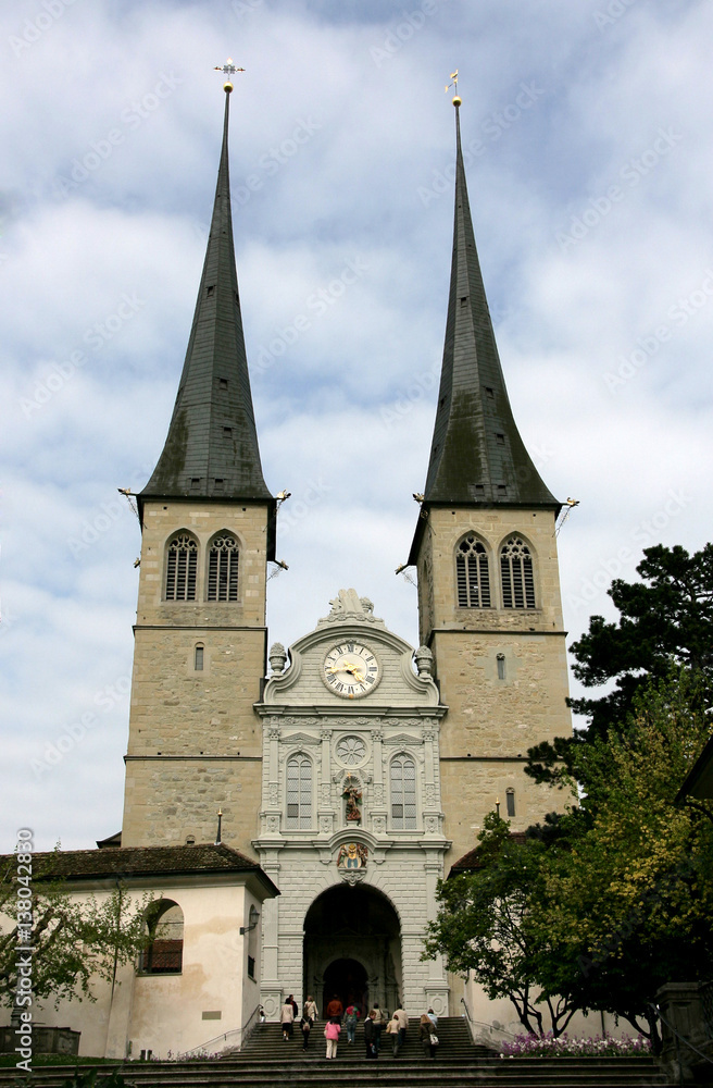 Leodegar (also known as St. Leger Cathedral) the most important church ...