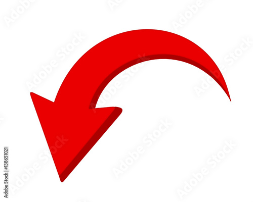 strzałka ikona vettoriale Stock | Adobe Stock