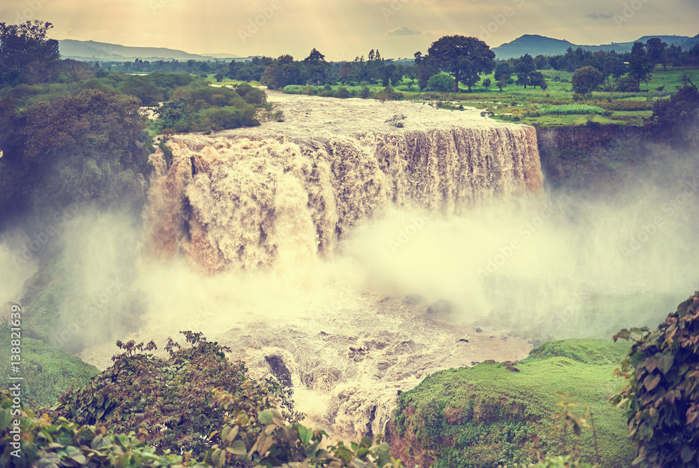 Issat Or Tissisat. Blue Nile Falls. Etiopia. Africaethiopia, Africa ...