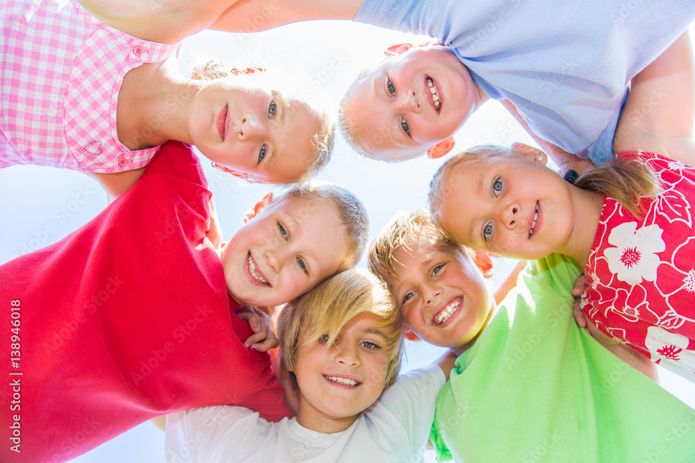 Stock-Foto „Group of cute kids“ | Adobe Stock