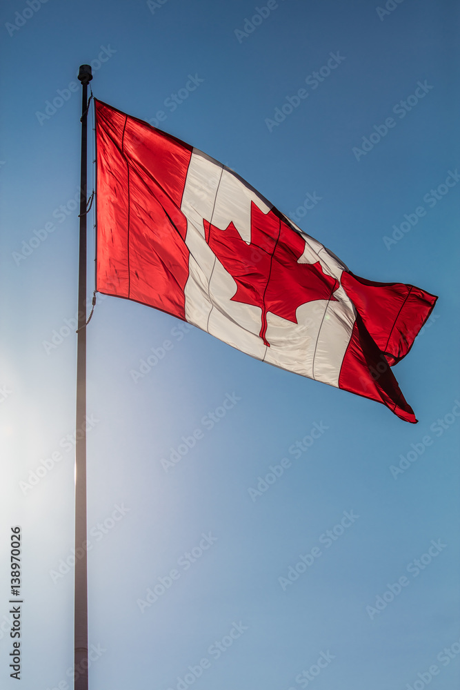 Halifax flag Stock Photo | Adobe Stock