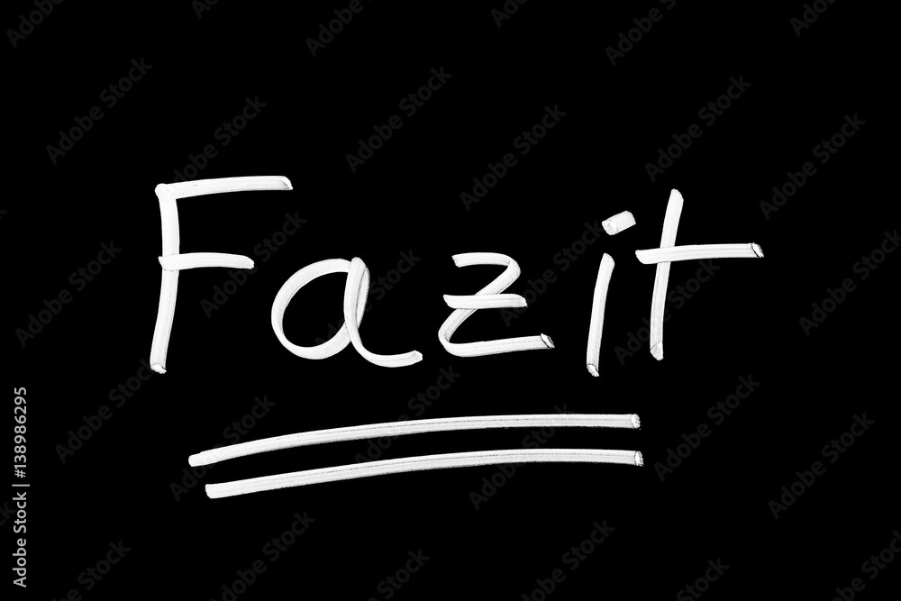 Stock-Illustration „Fazit doppelt unterstrichen“ | Adobe Stock