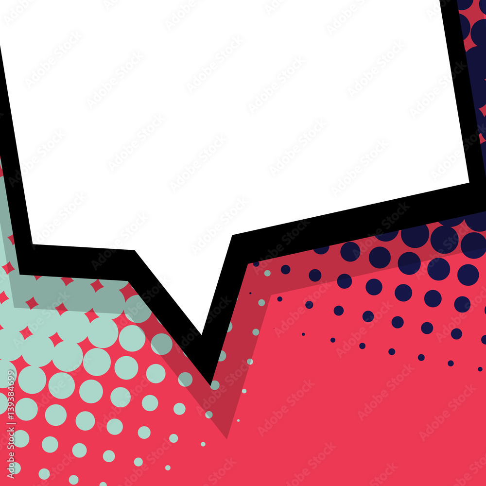 Colored comic text background pink Stock Vector | Adobe Stock