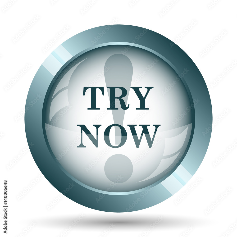 Try now icon Stock Illustration | Adobe Stock