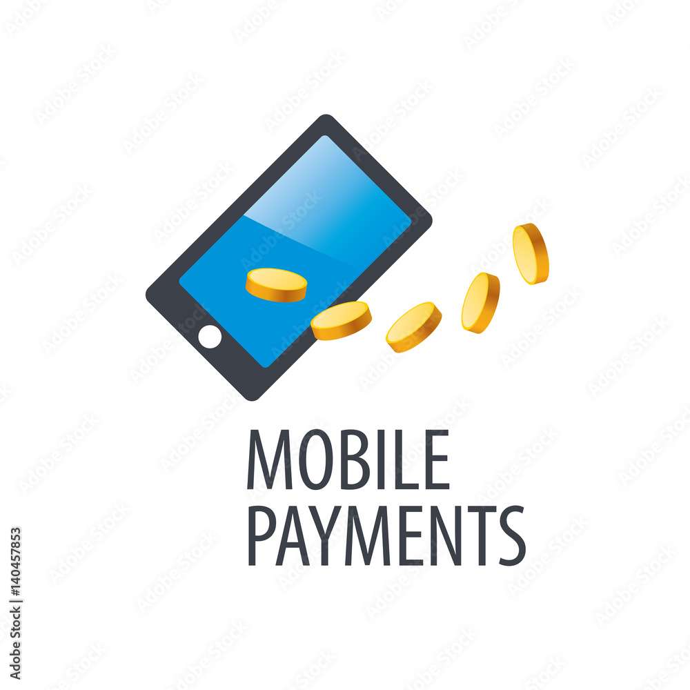 logo mobile payments Stock Vector | Adobe Stock