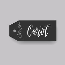 Carol - Signature Free Stock Photo - Public Domain Pictures