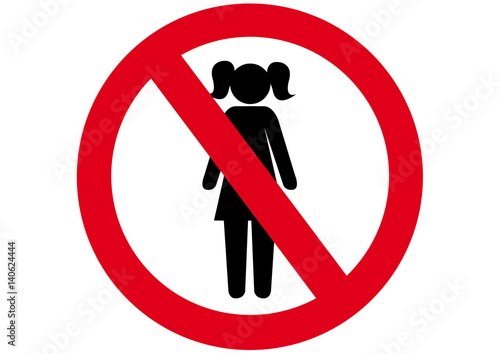 Schild Mädchen verboten Stock-Vektorgrafik | Adobe Stock Schild Mädchen verboten Stock-Vektorgrafik | Adobe Stock