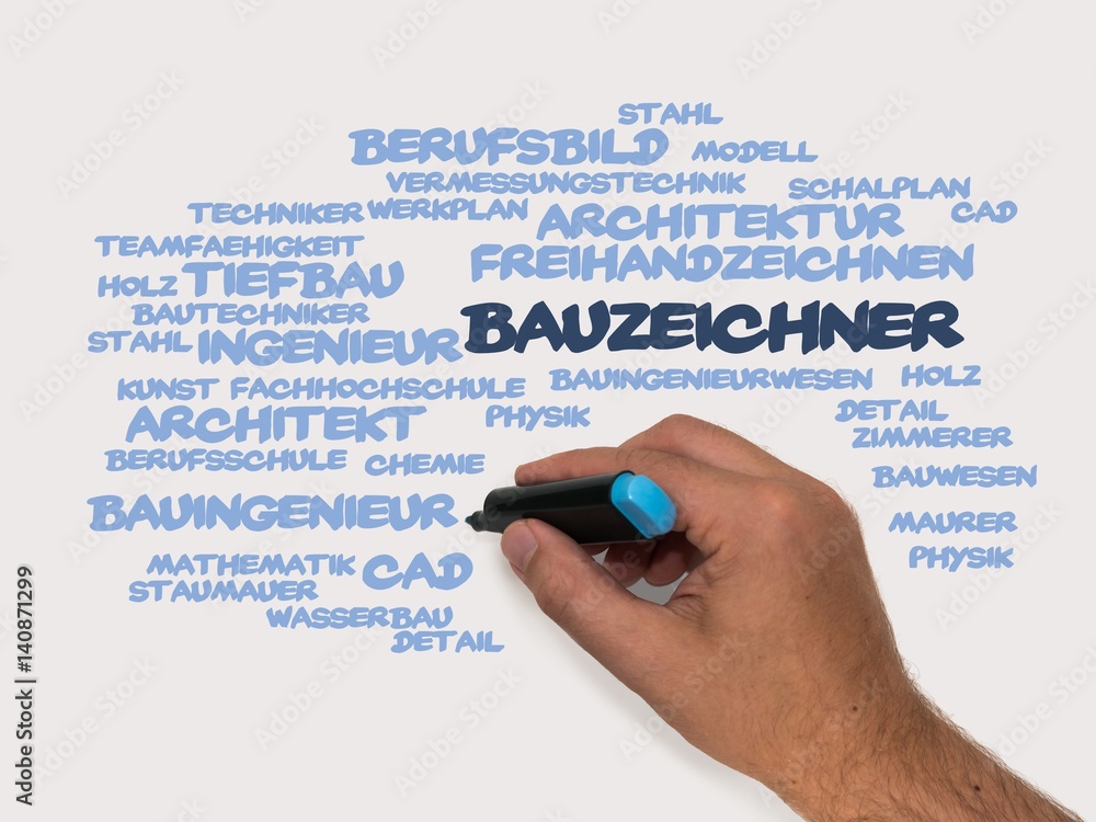 Stock-Illustration „Bauzeichner“ | Adobe Stock