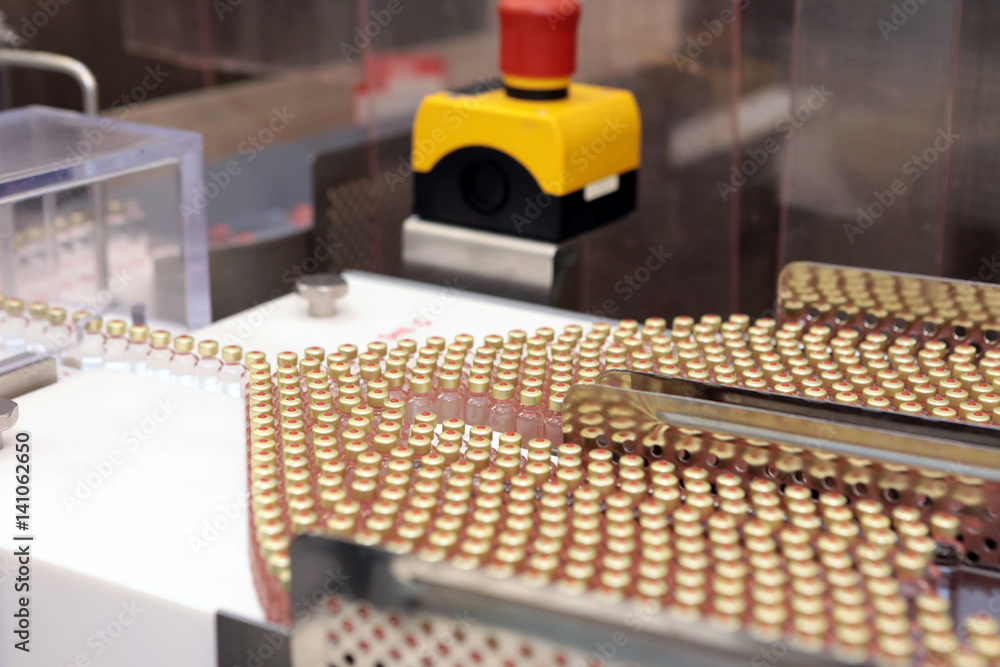 Insulin production line. Industrial release of insulin in cartridges ...