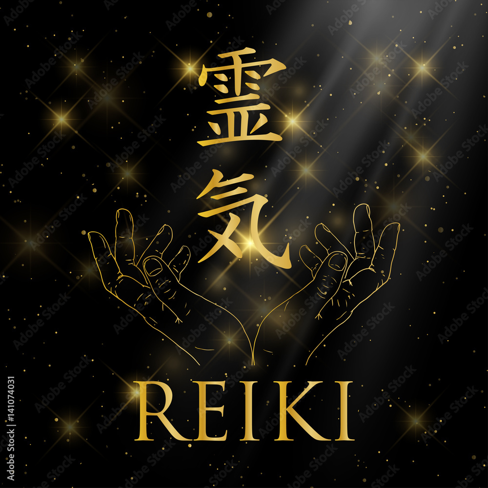Sacred geometry. Reiki symbol. Stock Vector | Adobe Stock
