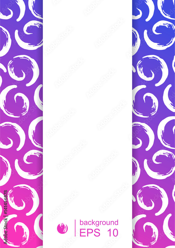 Vector watercolor background for textures . Composition scrapbooking ...