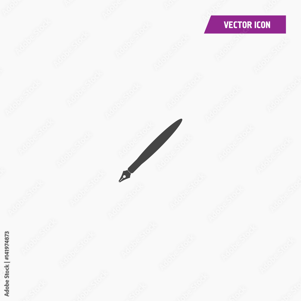 Quill icon Stock Vector | Adobe Stock