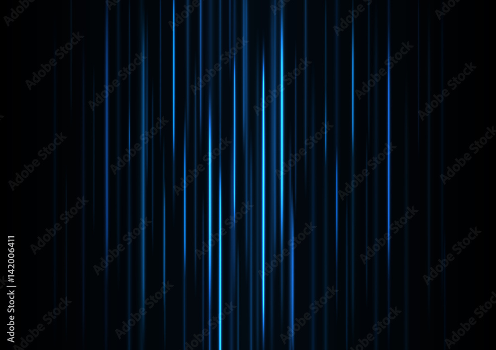 blue speed laser, technology background, glowing line abstract ...