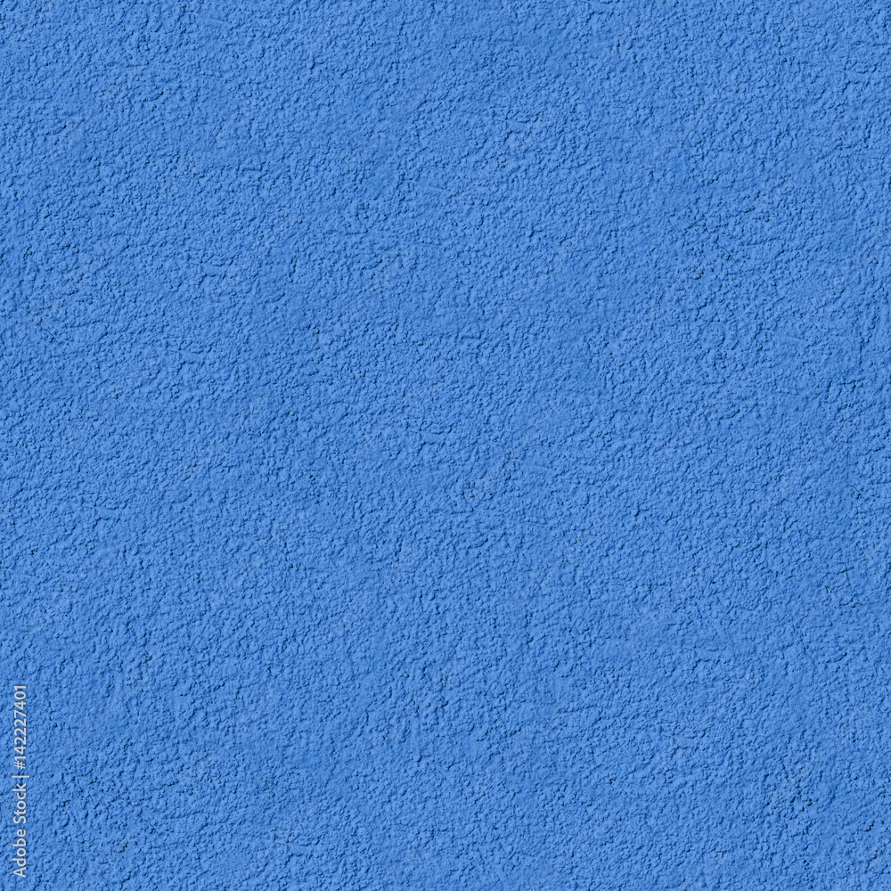 Blue plaster wall seamless texture Stock Photo | Adobe Stock