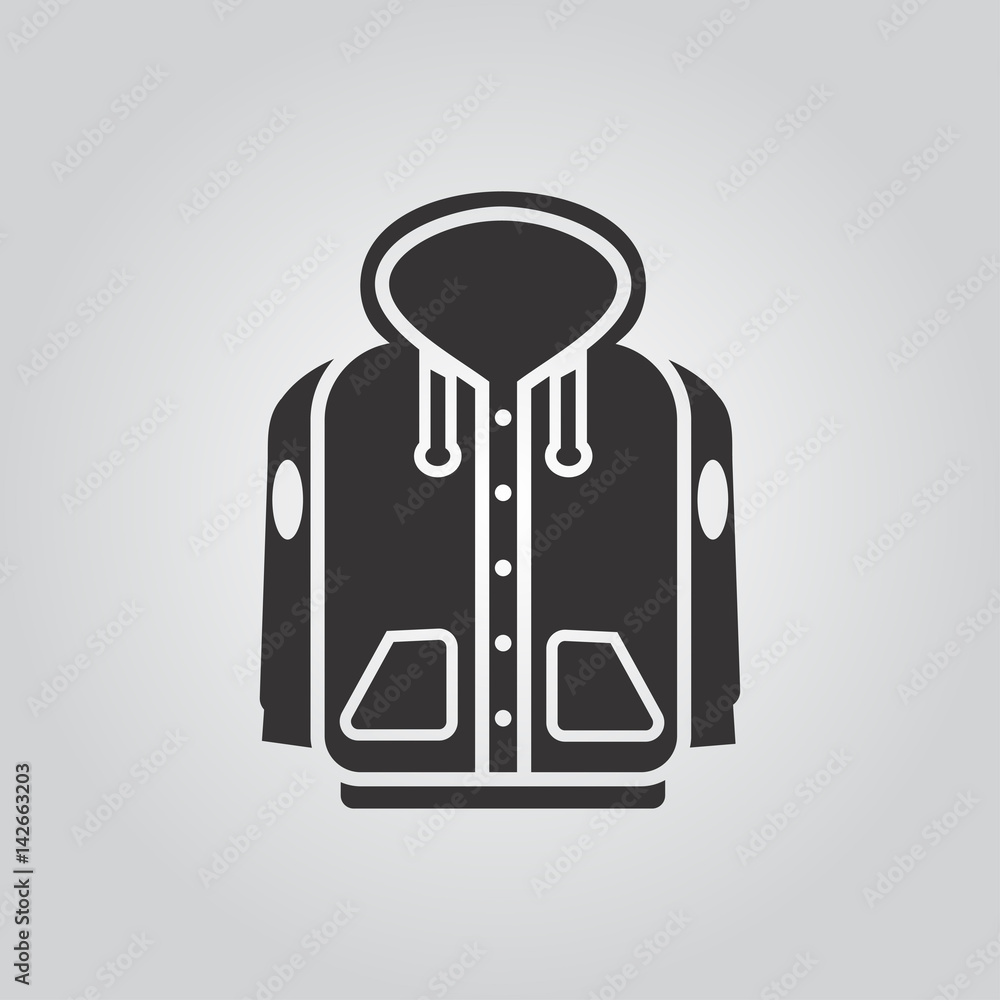 Stock-Vektorgrafik „Hoodie icon“ | Adobe Stock