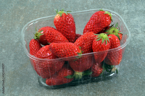 Barquette de fraises - Buy this stock photo and explore similar images ...