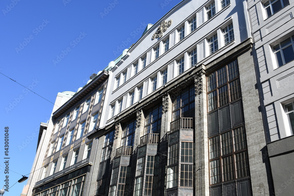 Wien, 1 Bezirk, Innere Stadt, Fleischmarkt, Jugendstil, Stahlbeton ...