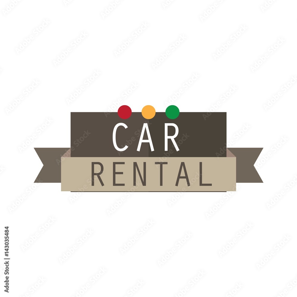 Vector de Stock car rent logo with text space for your slogan / tagline ...