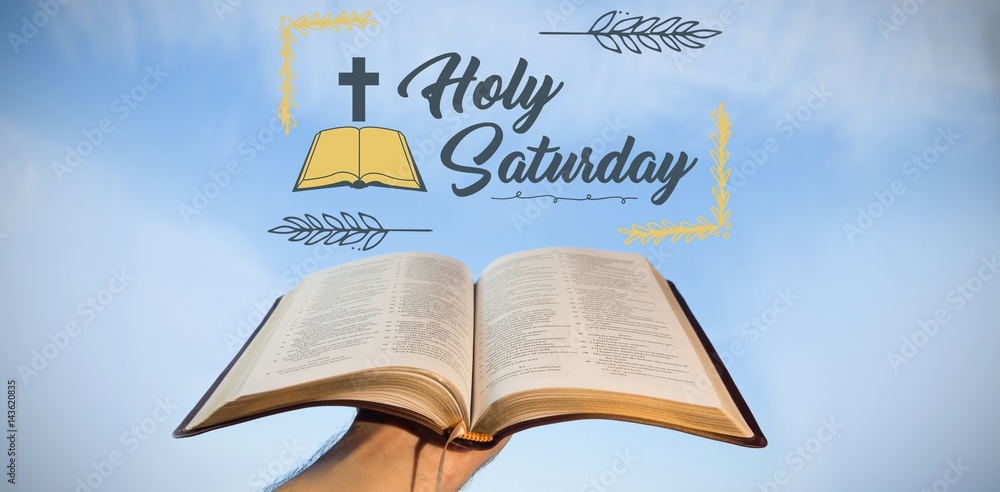 Composite image of easter message の Stock フォト | Adobe Stock