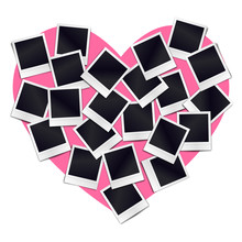 Pink Heart Collage Background Free Stock Photo - Public Domain Pictures