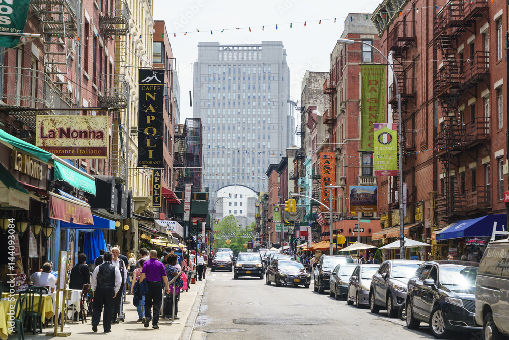 Little Italy, Manhattan, New York City Stock Photo | Adobe Stock