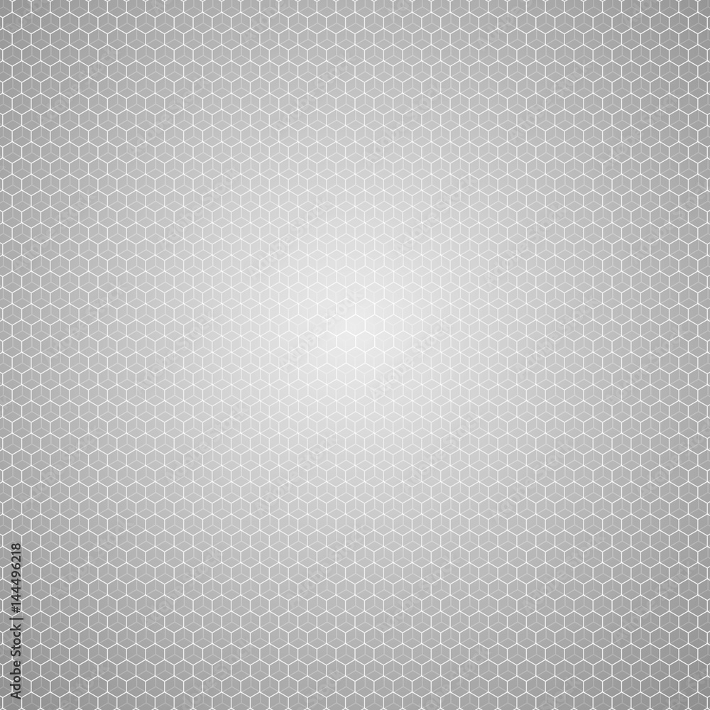 Abstract gray grid geometric background Stock Vector | Adobe Stock