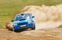 Subaru Rally Car Free Stock Photo - Public Domain Pictures