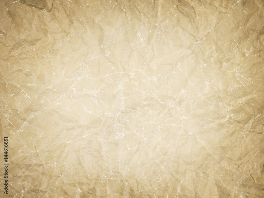 vintage crumpled paper - texture Stock Illustration | Adobe Stock
