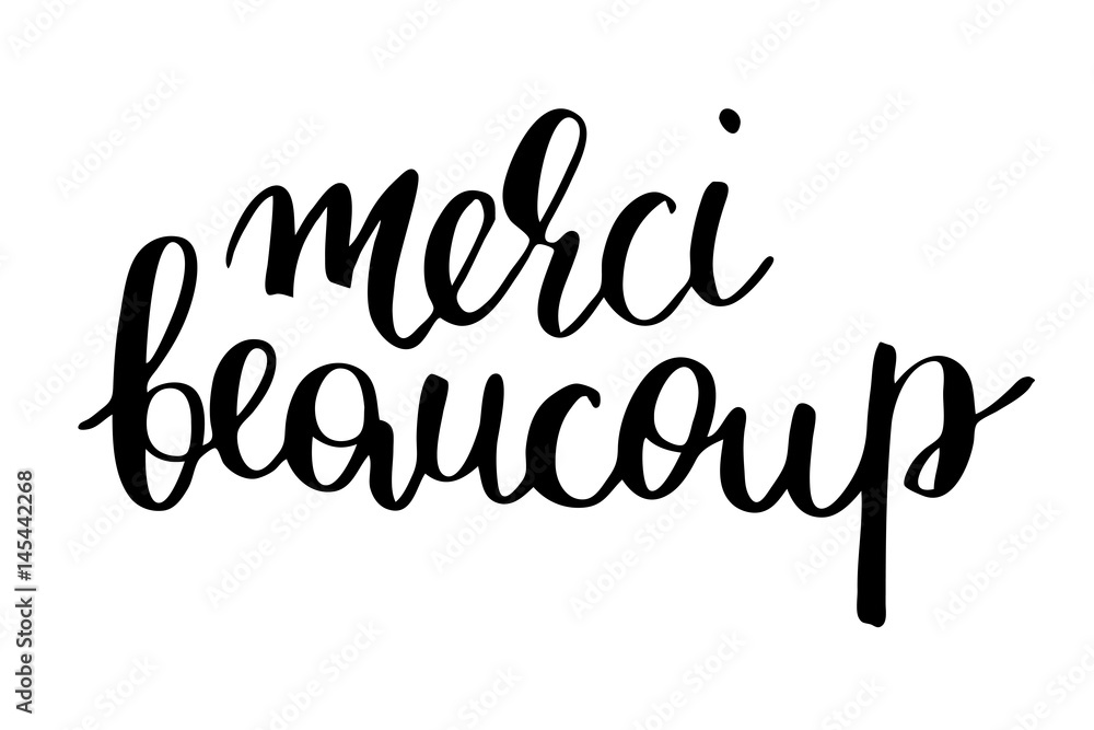 Merci Beaucoup In French