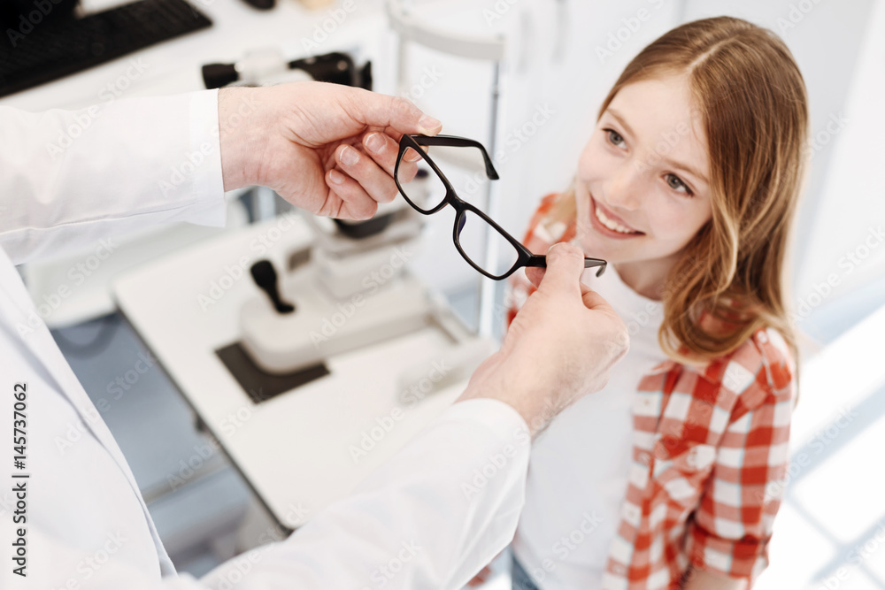 Best private optician prescribing new glasses Stock Photo | Adobe Stock