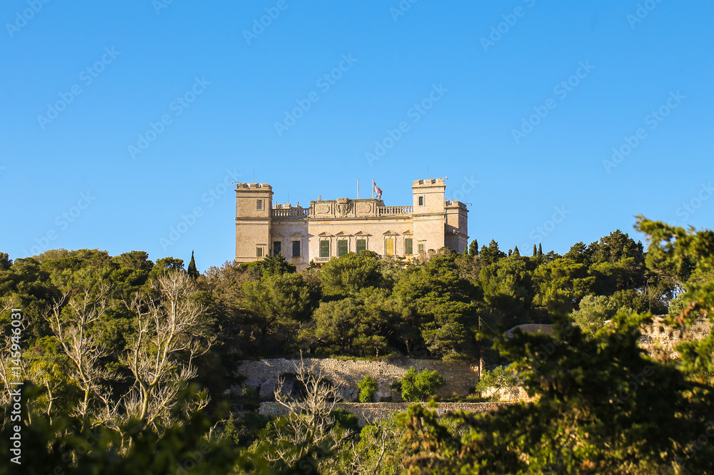 Verdala Palace, Buskett Gardens, Malta Stock Photo | Adobe Stock