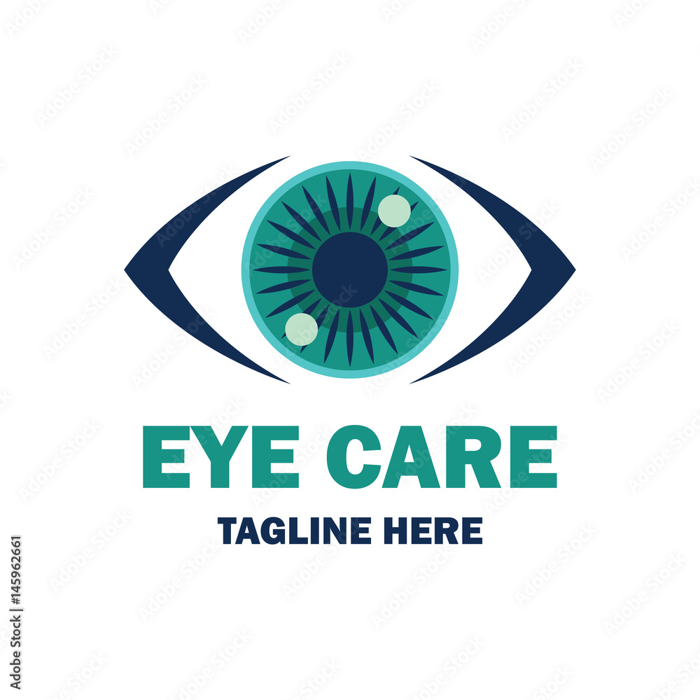 eye clinic / ophthalmic clinic / ophthalmology / optometrist icon with ...
