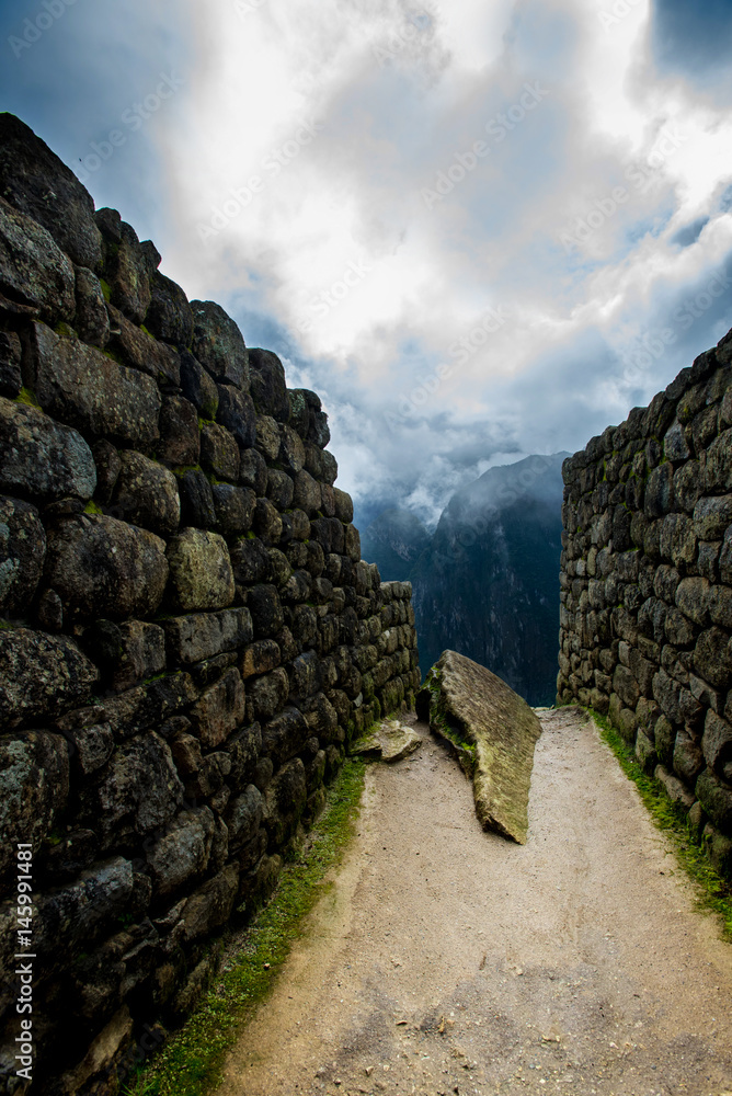 Machu Picchu, lost city of the Incas, designated Peruvian Historical ...