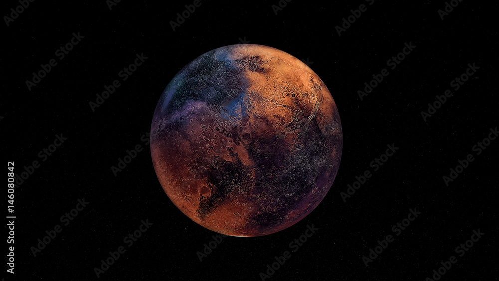 Extremely detailed and realistic high resolution 3D image of an ...