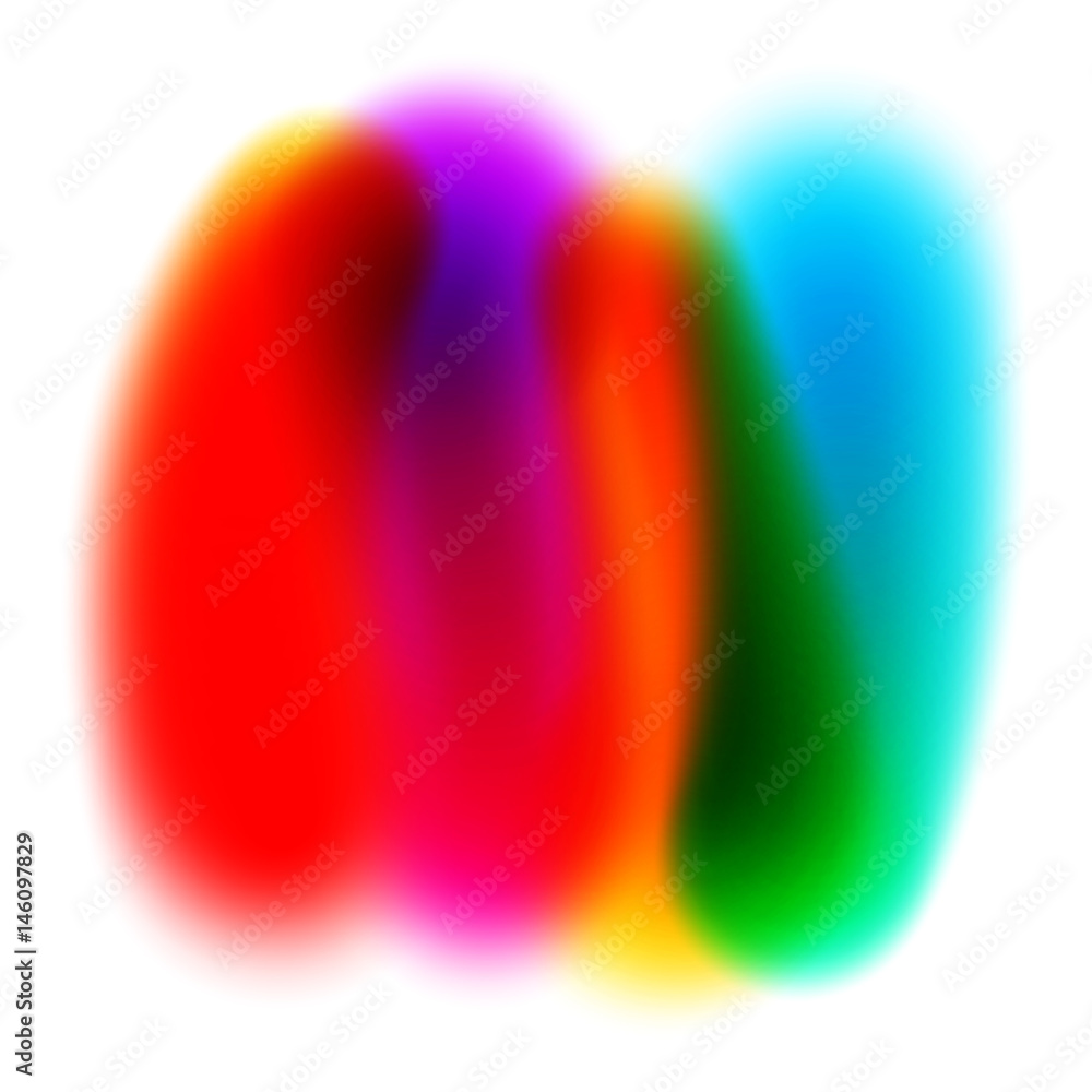 Abstract colorful blurry lines background with color overlays Stock ...