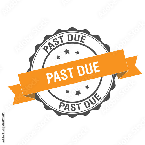 Past due stamp illustration - Buy this stock vector and explore similar ...