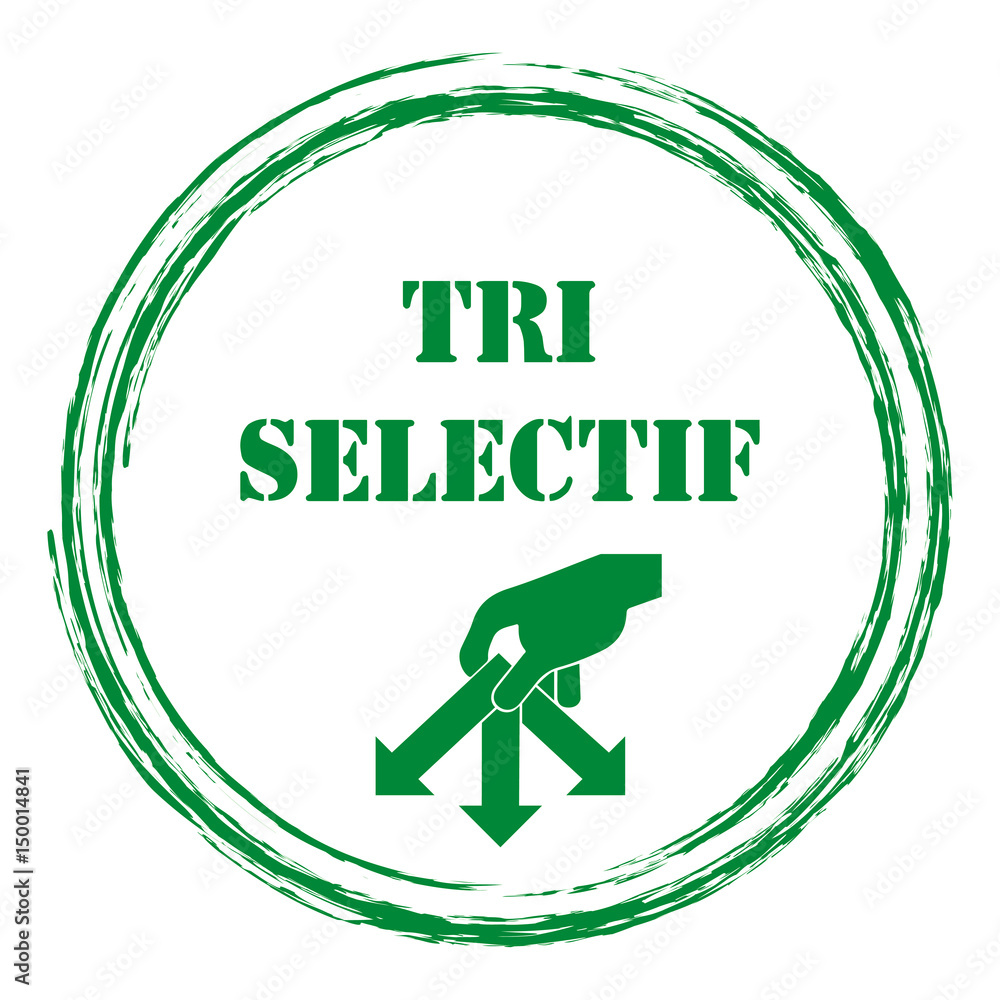 Logo tri sélectif. Stock Vector | Adobe Stock