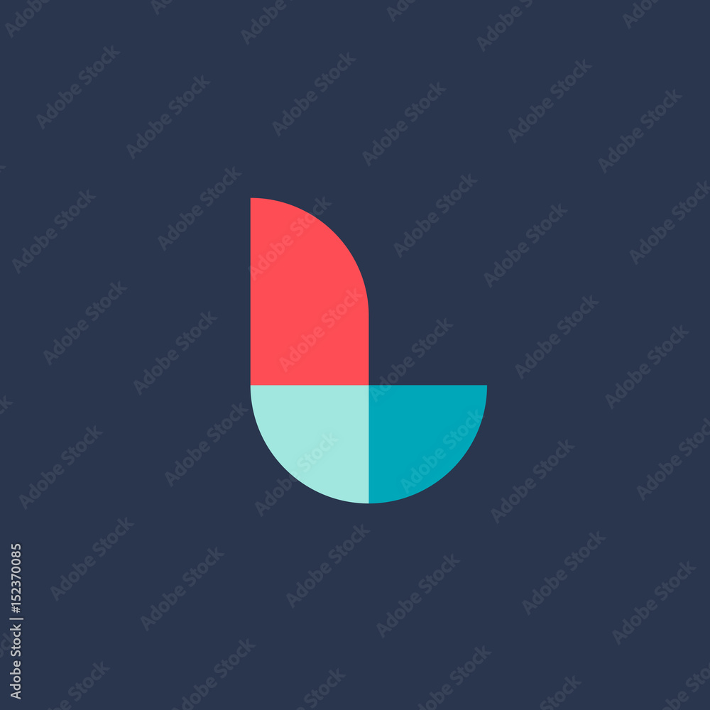 Letter L logo icon design template elements Stock Vector | Adobe Stock