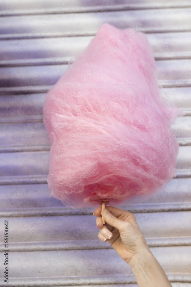 cotton candy with background of the festival Stock Photo | Adobe Stock