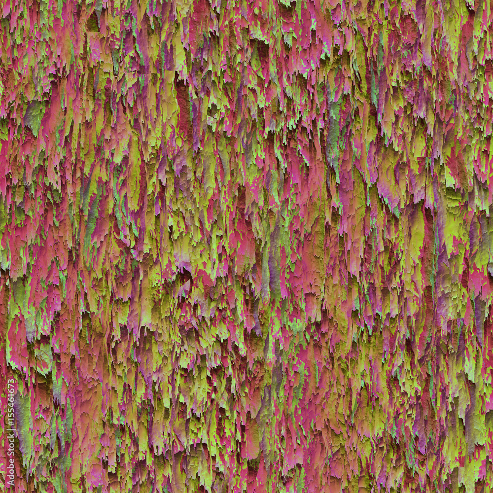 Seamless texture hanging down worn-out ripped rags cloth or paper Stock ...