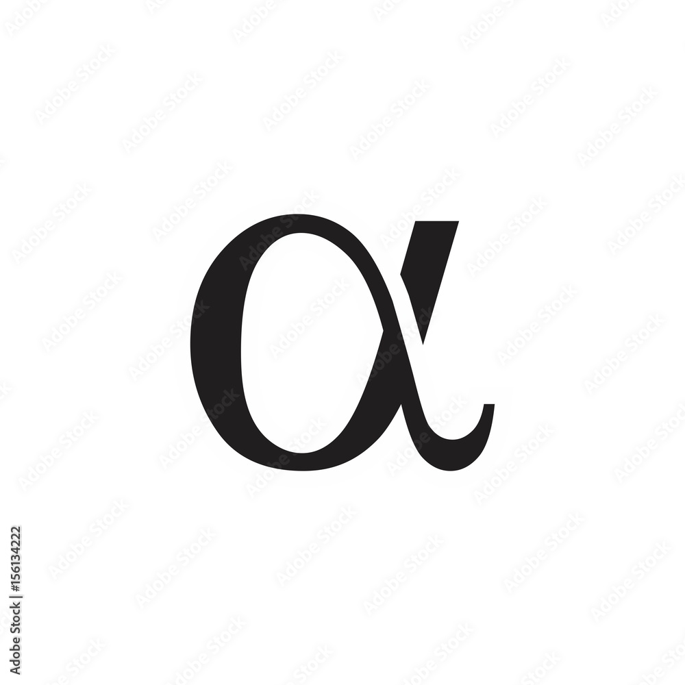 Vector de Stock alpha logo vector | Adobe Stock