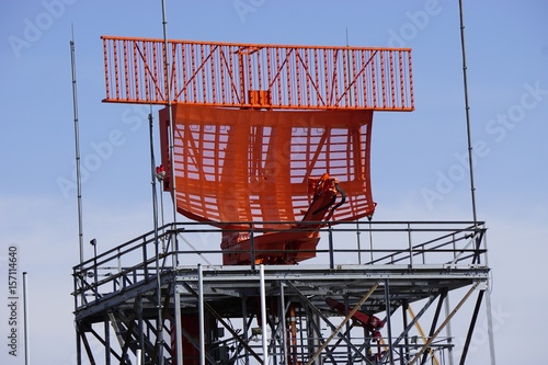 Airport Radar Antenna - FAA and Air Traffic Safety Stock Photo | Adobe ...