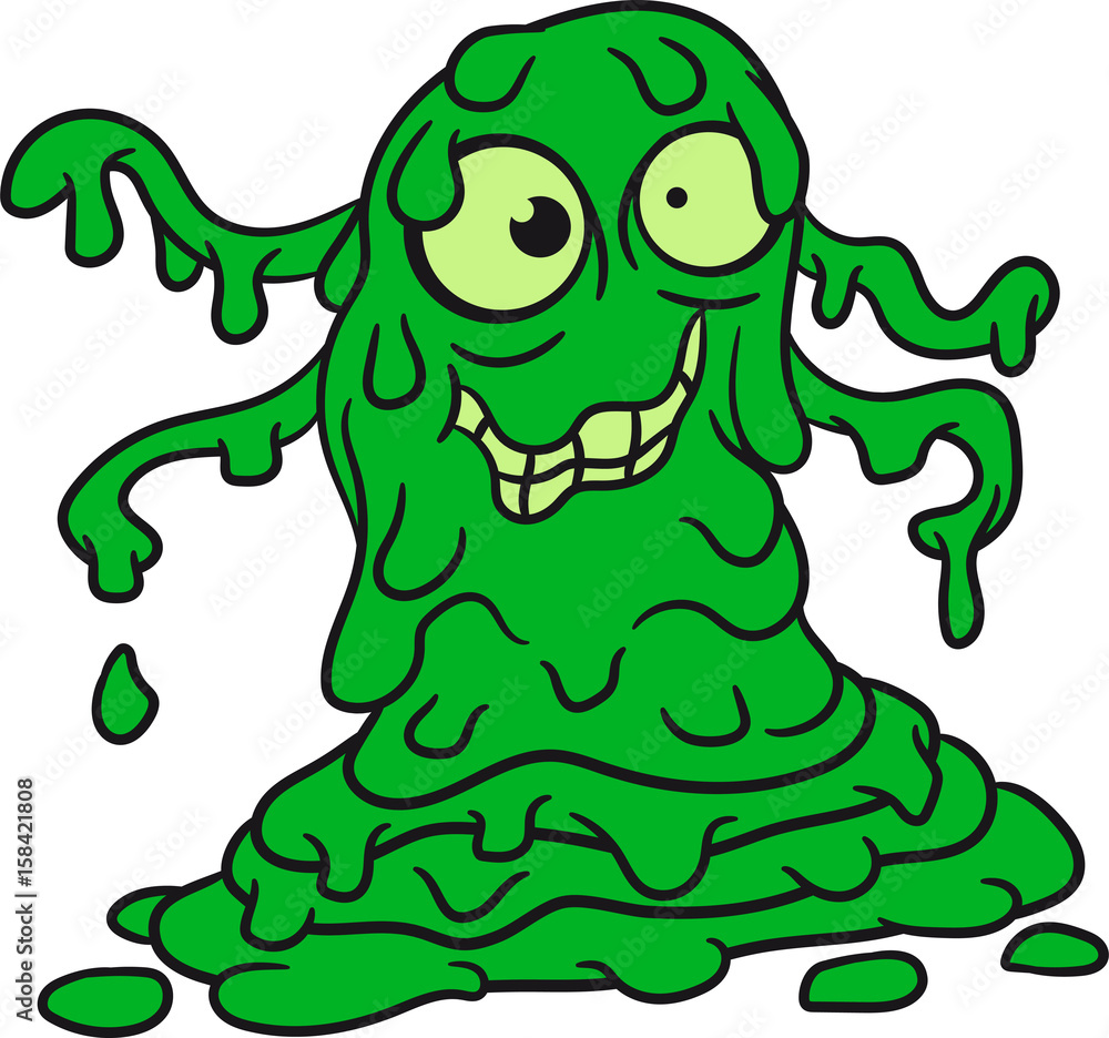 schleim klebrig ekelig horror halloween schleimer matschig glibber ...