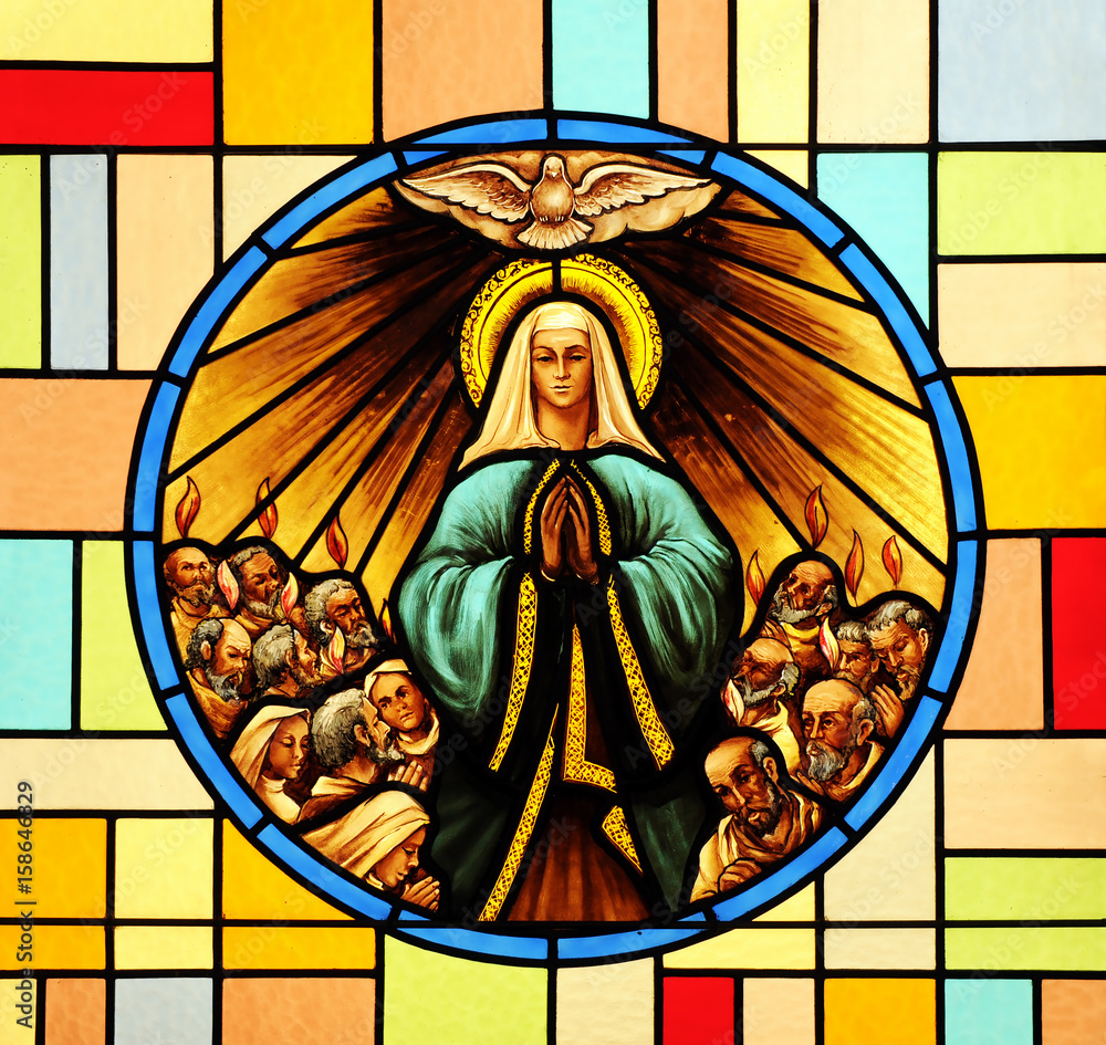 Pentecostés. Pentecost. Pentecôte. Pfingsten. Pentecoste Stock Photo ...