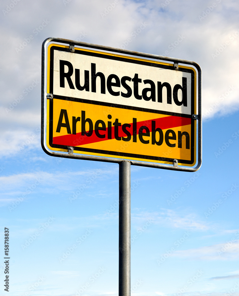 Arbeitsleben - Ruhestand Stock Photo | Adobe Stock