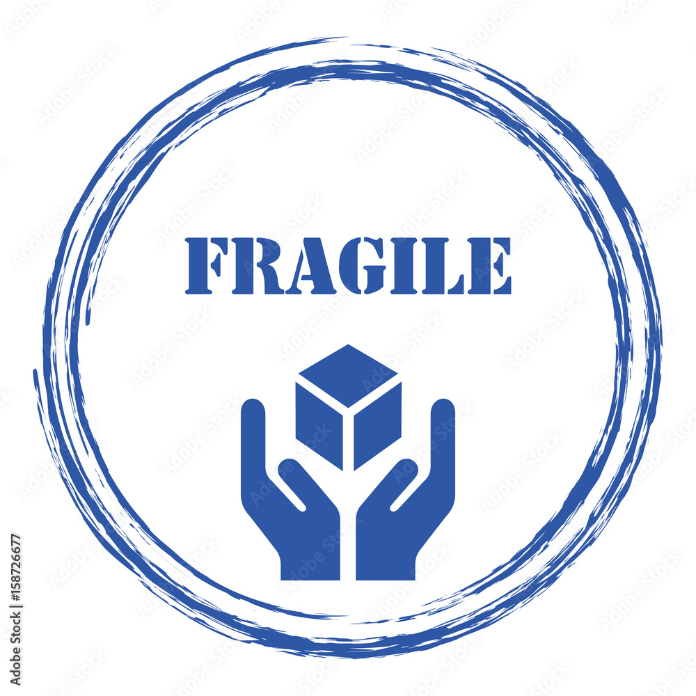 Logo fragile. Stock Vector | Adobe Stock