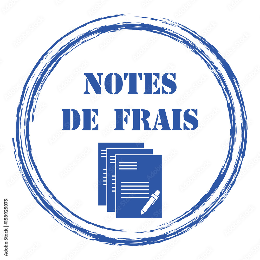 Image vectorielle Stock Logo notes de frais. | Adobe Stock